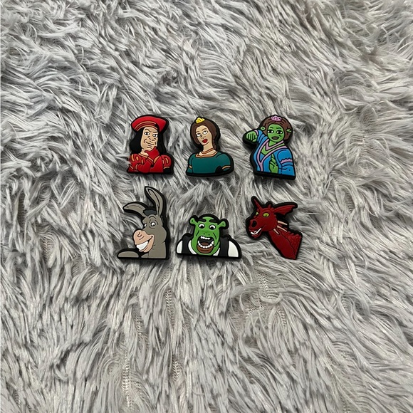CROCS | Jewelry | Shrek Croc Charm Set | Poshmark